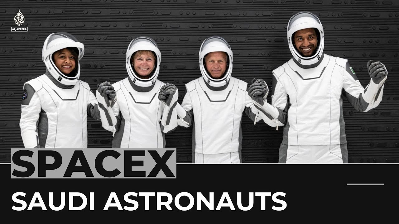 First Saudi astronauts to blast off in private mission to ISS - YouTube
