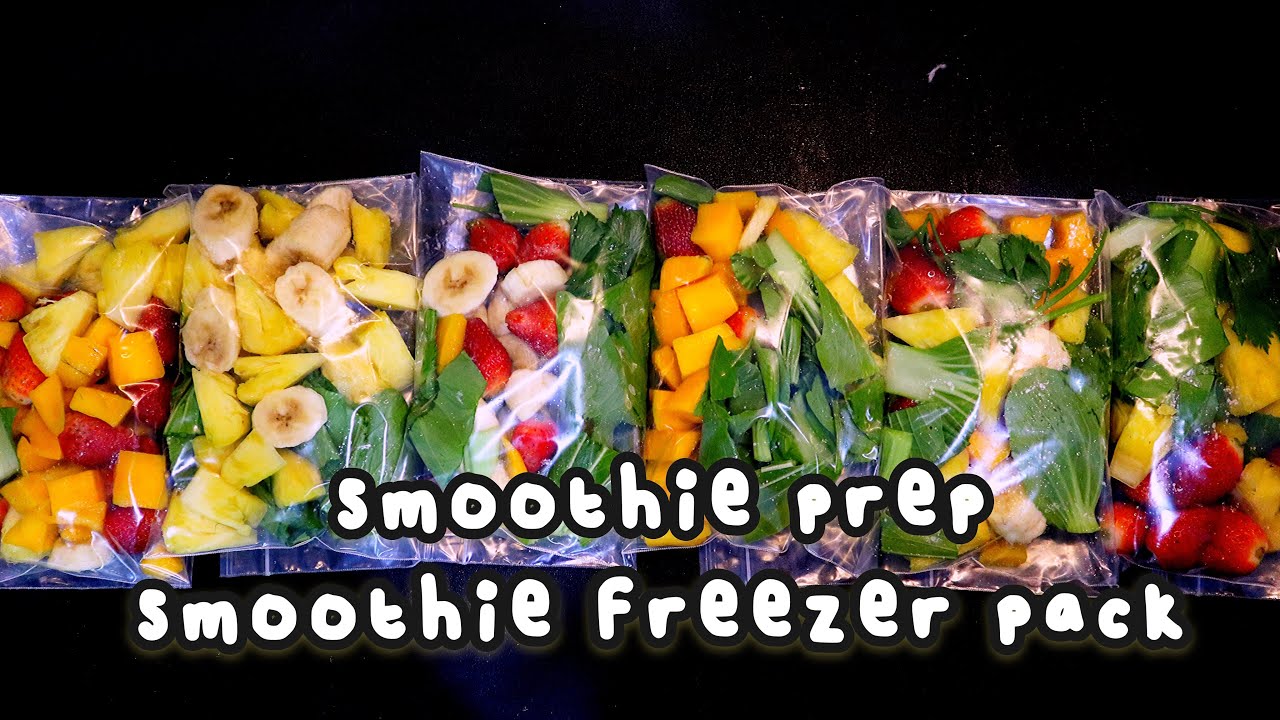 Smoothie Prep, Smoothie Freezer Pack - YouTube