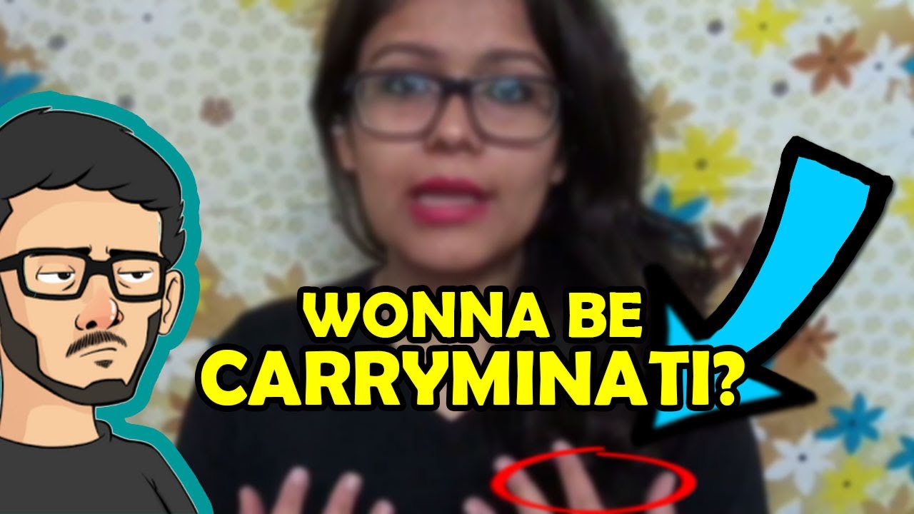 Female Carryminati Will Roast You Like HOT CHICKEN - YouTube