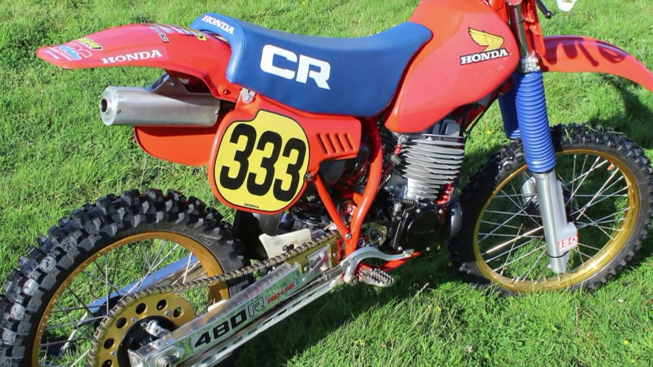 Classic Dirt Bikes "1983 CR480 Honda" - YouTube