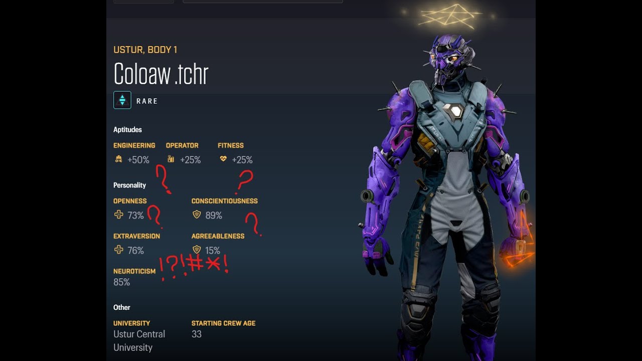 Star Atlas Personality Traits - YouTube