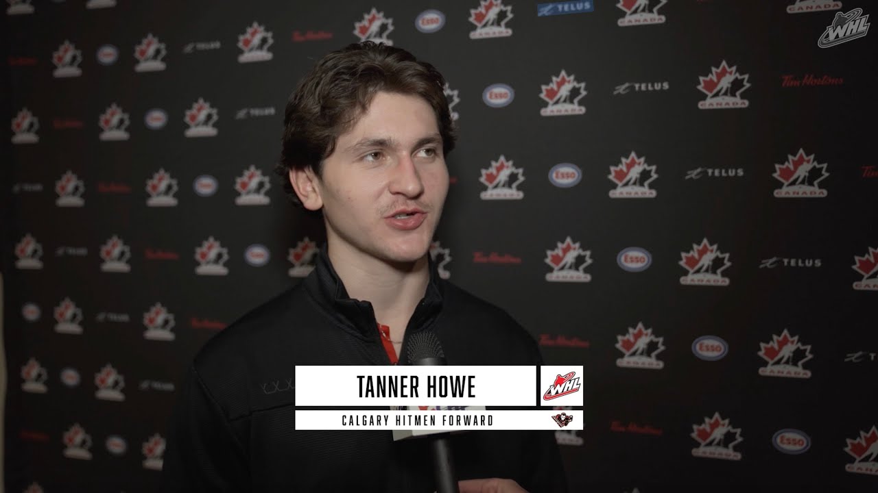 Tanner Howe – 2025 World Juniors Selection Camp - YouTube