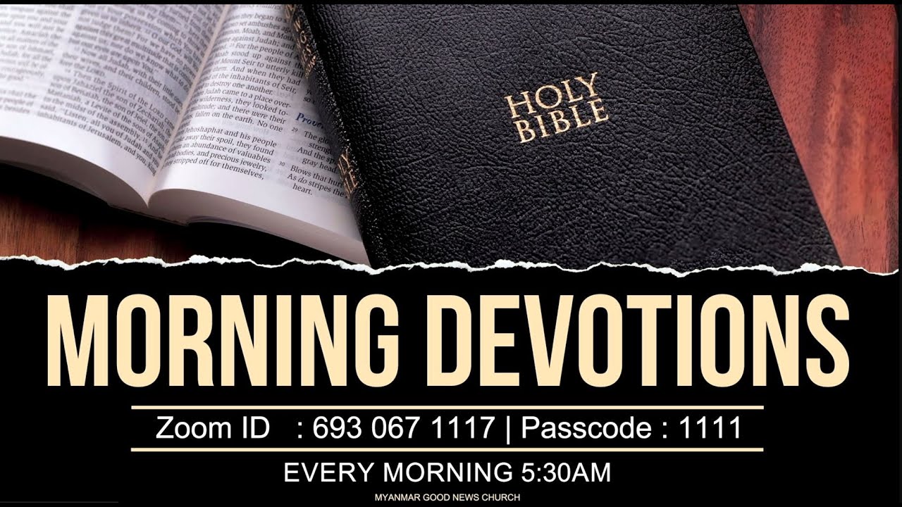 Morning Devotions (18.11.2024) - YouTube