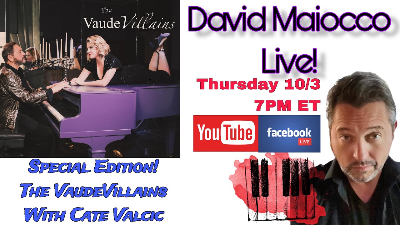 David Maiocco Live - THE VAUDE-VILLAINS EDITION - YouTube