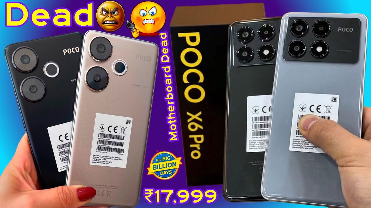 Poco F6 Offer Unit - Motherboard Dead 😡 Live Video Proof 🔥 Poco F6 ...
