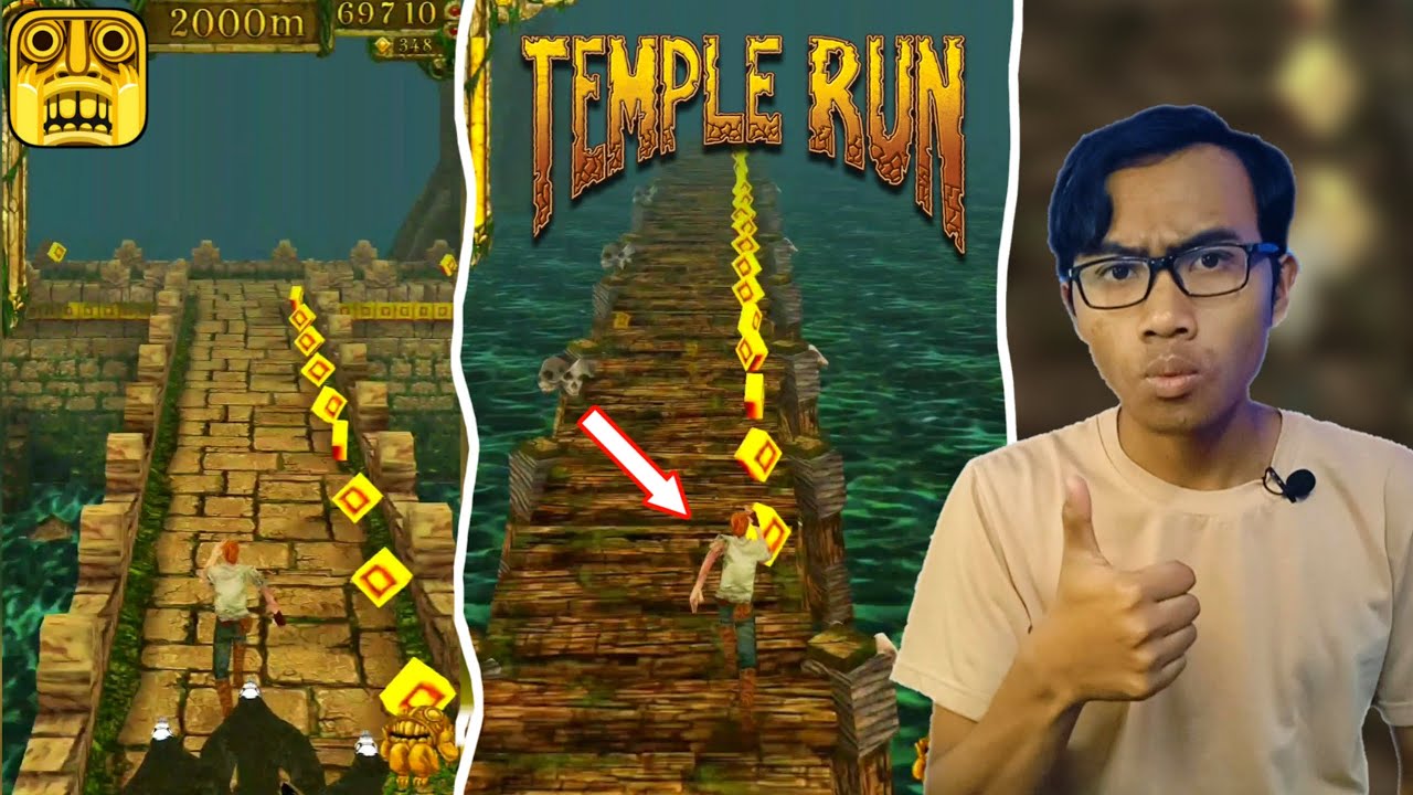 Nyobain Main Game Tample Run, Apakah Bisa Bertahan Hingga Akhir? - YouTube