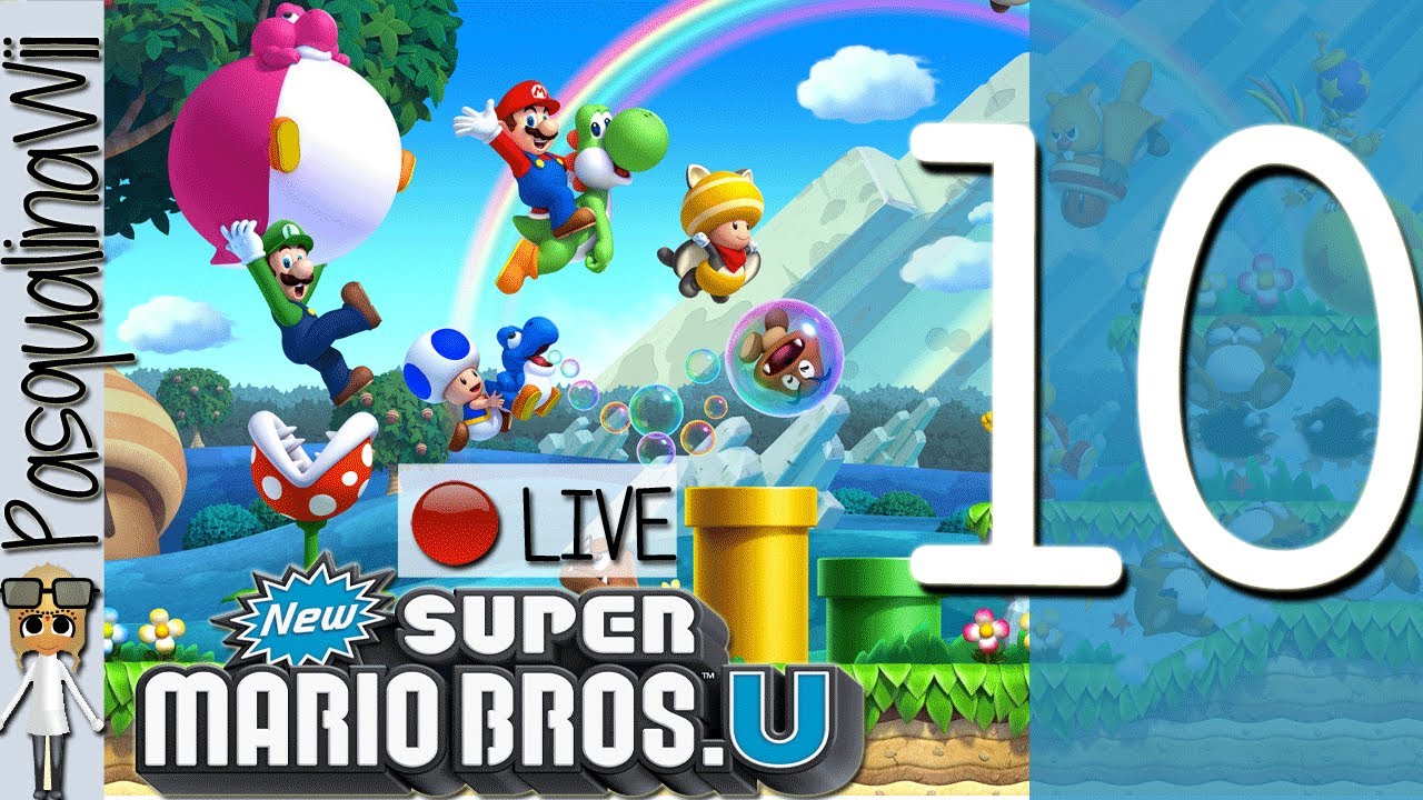 New Super Mario Bros.U (Wii U) Let's Play - Part 10 - (PasqualinaWii ...