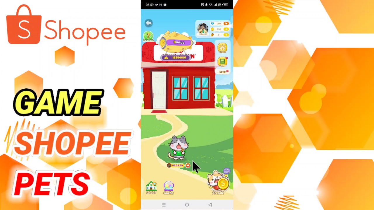 Cara Bermain Game Shopee Pets Di Shopee - YouTube