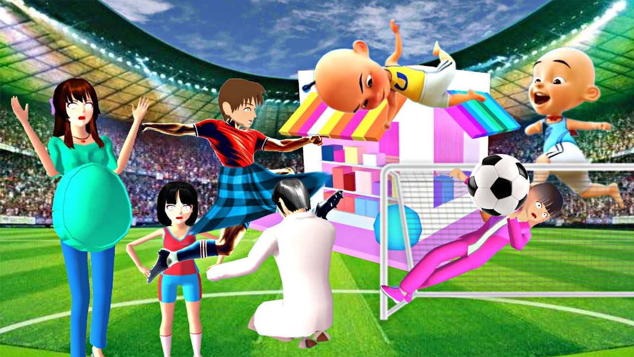Yuta Di Sunat Sambil Main Sepak Bola Tendangan Maut Kena Mio-Sakura Hamil | Sakura School ...