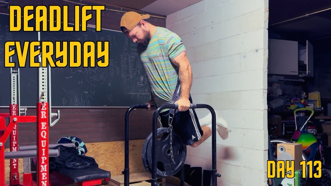 Deadlift Everyday Day 113: Get more out of your dips - YouTube