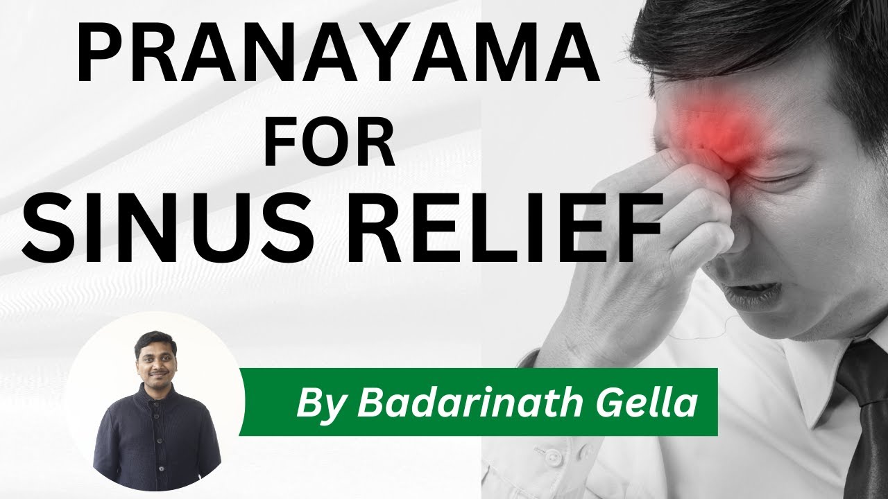 Yoga for Sinus Relief | Yoga to cure sinusitis - YouTube
