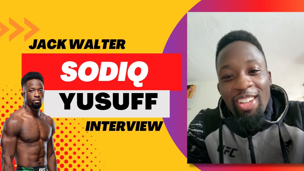 SODIQ YUSUFF talks Korean Zombie & Bryce Mitchell, Dominant win at UFC ...