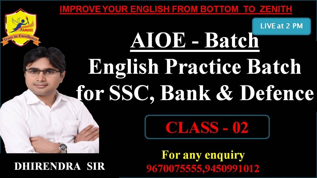 PRACTICE BATCH, Class - 02 - YouTube