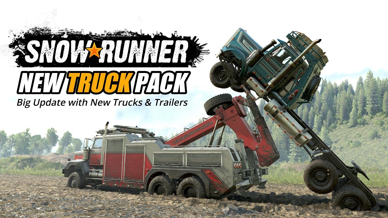 Snowrunner Huge DLC with 2 New Trucks, New Trailers & more - YouTube