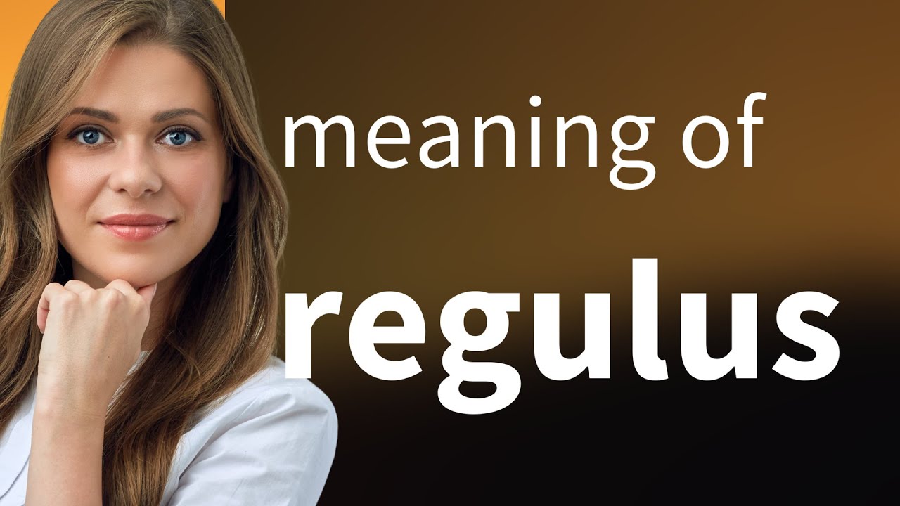 Regulus • what is REGULUS definition - YouTube