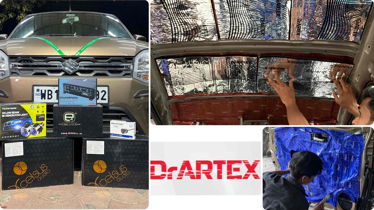 BEST WAGONR DAMPING VIDEO + High End Audio || 📲 9051023737 || DR ARTEX ...