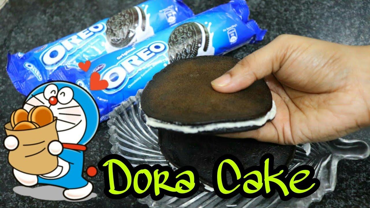 Oreo Biscuit Dora Cake | 3 Ingredient Dora Cake | No Maida No Egg No ...