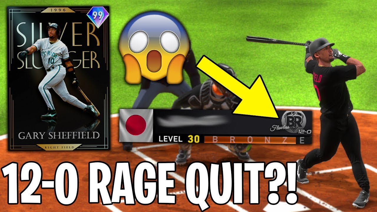 I MADE A TOP PLAYER RAGE QUIT?! 12-0 NAMEPLATE! MLB The Show 20 Battle ...