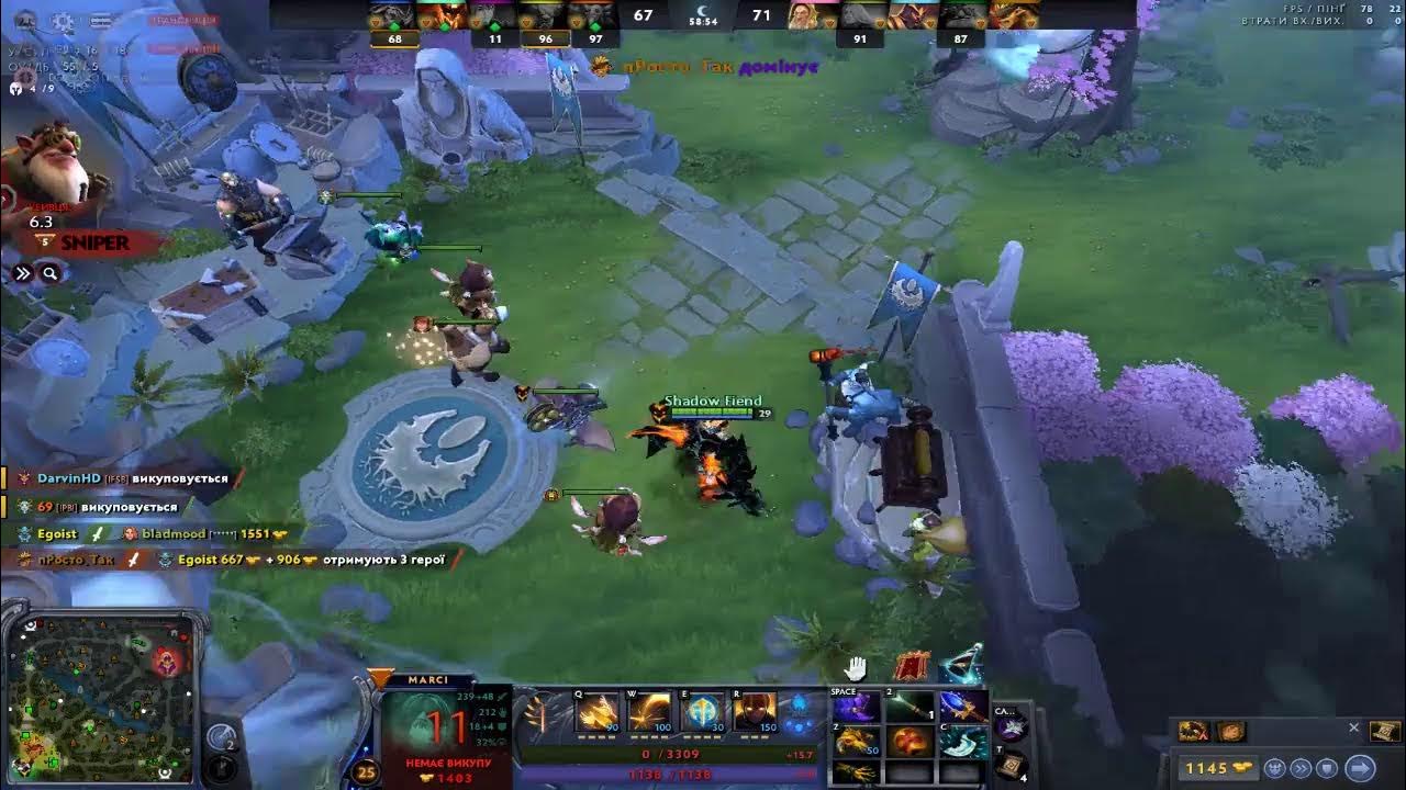 ZXC DOTA 2 5000k MMR MARCI POS # - YouTube