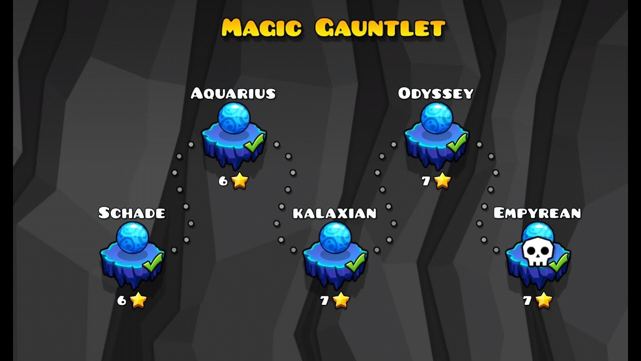 Magic Gauntlet - Geometry Dash - YouTube