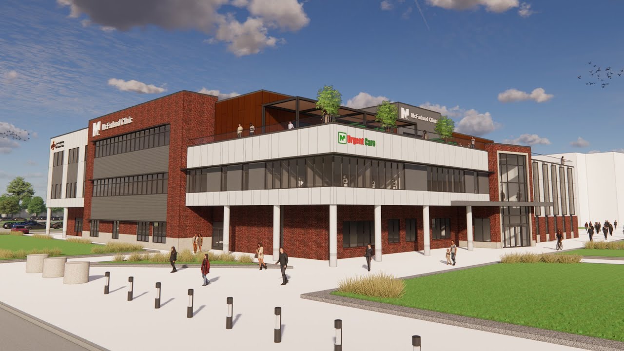 McFarland Clinic CYTown Location Rendering | McFarland Clinic - YouTube
