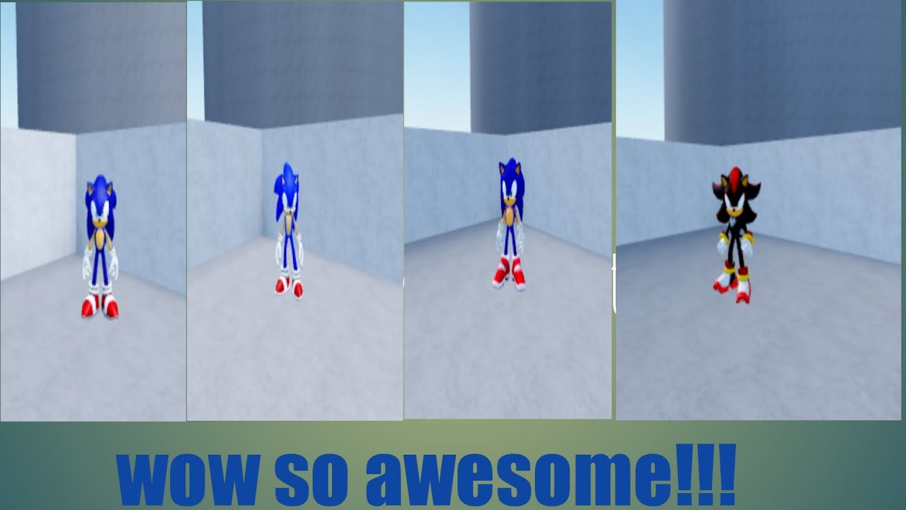 Sonic infinity dx is the best roblox sonic game!! (sonic roblox fangame ...