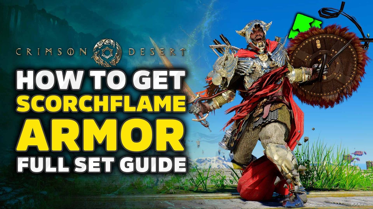 Crimson Desert How To Get Scorchflame Plate Armor FULL Set Guide ...