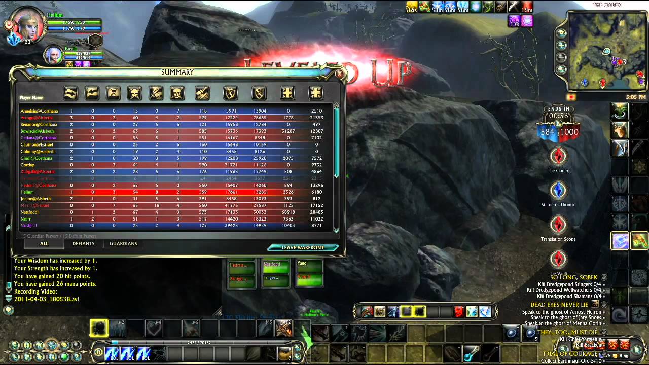 Rift lvl up effect - YouTube