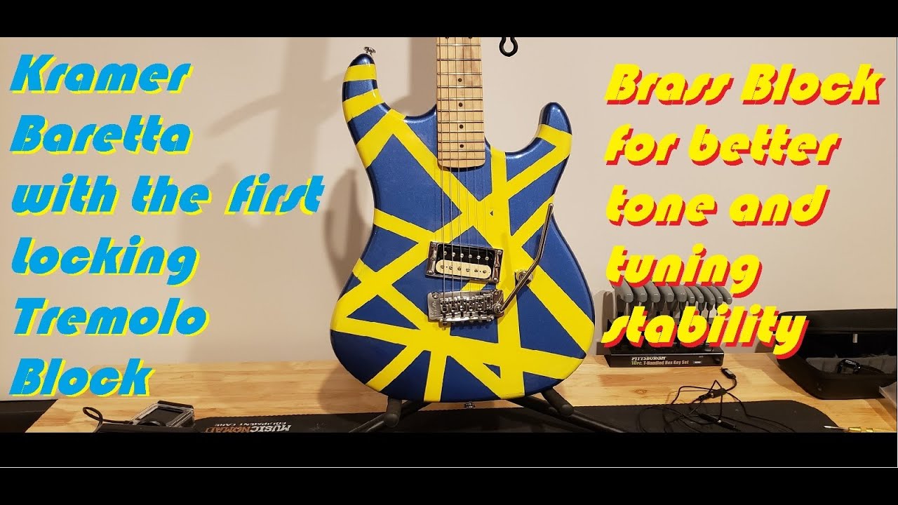 Kramer Baretta Special w/ Bridge String Locking Block for Tuning ...