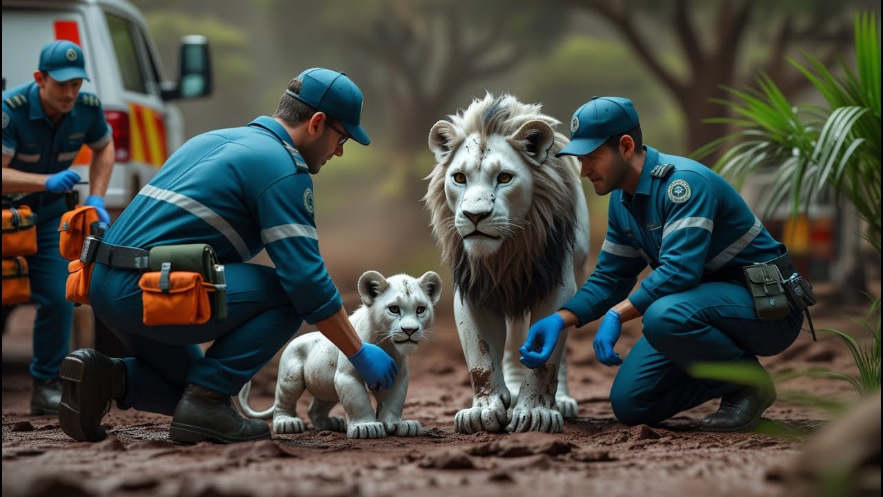 Rescue animal | Rescuing a Wounded Lion | Our Team's Brave Mission to ...