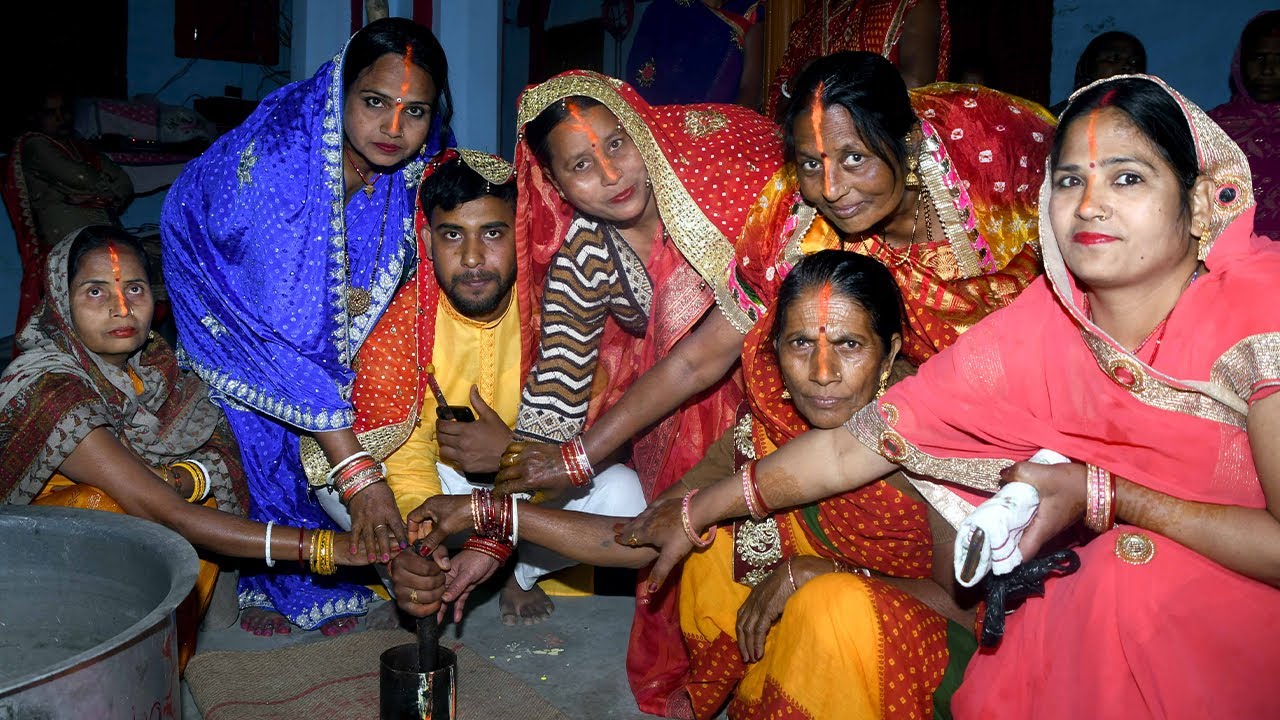 SHIV BRATH`S MATKOR CEREMONY PART 02 | TRADITIONAL MATKOR CEREMONY ...