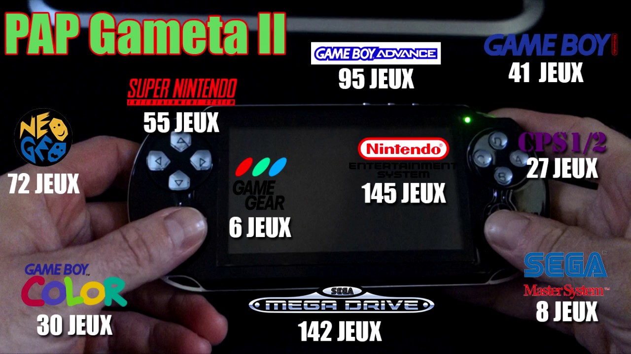 PAP Gameta II 64 bit Arcade Games [UNBOXING & TEST] - YouTube