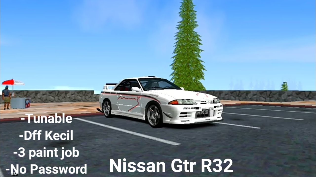 Nissan GTR R32 Gta Sa || Tunable By@hozkey4041 #gtamod #gtamods - YouTube
