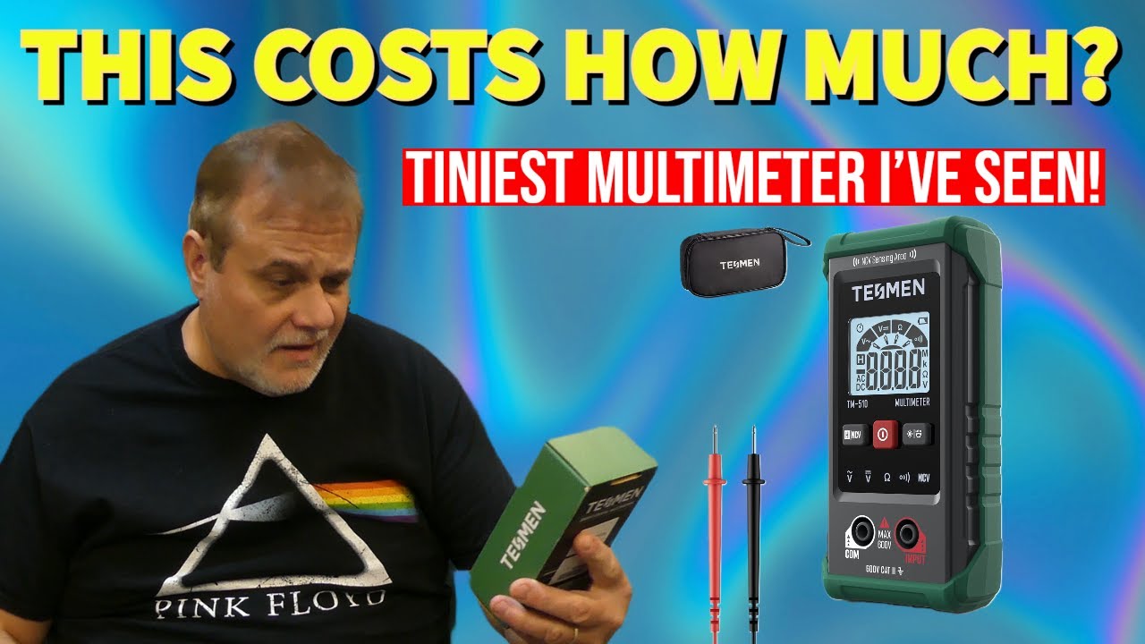 TESMEN TM-510 Digital Multimeter | Retro Repair Guy Review - YouTube
