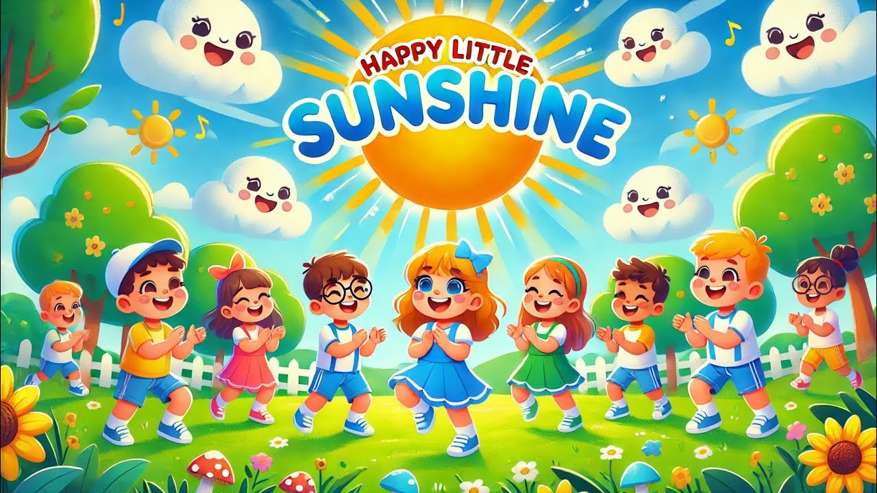 Happy Little Sunshine | Fun Kids Song & Dance | Clap, Jump & Sing! 🎶 ...