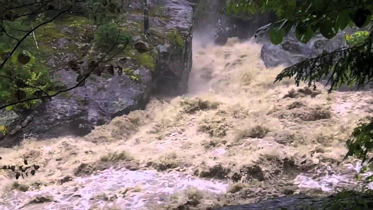 Huntington Gorge TS Irene - YouTube