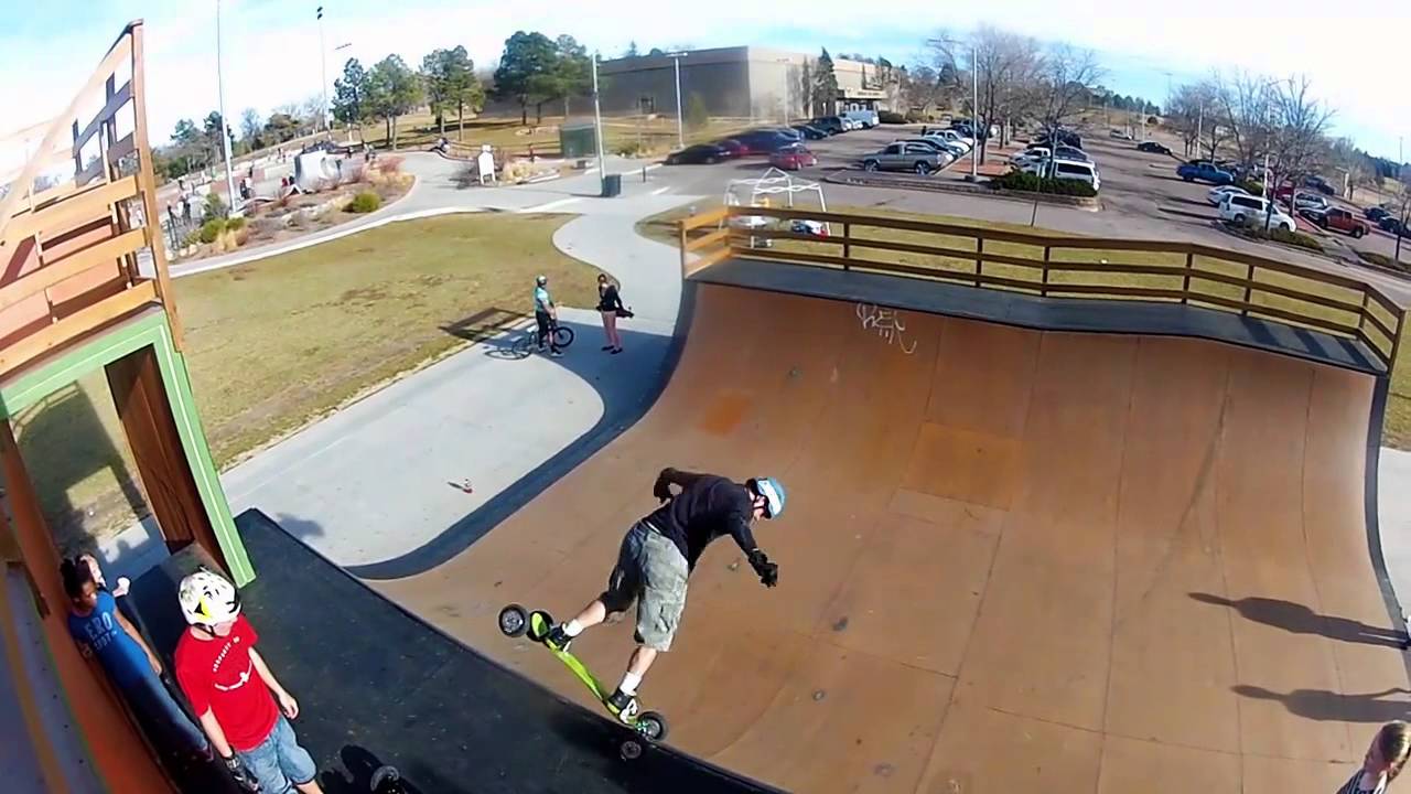 Colorado Springs Skatepark Fun - YouTube