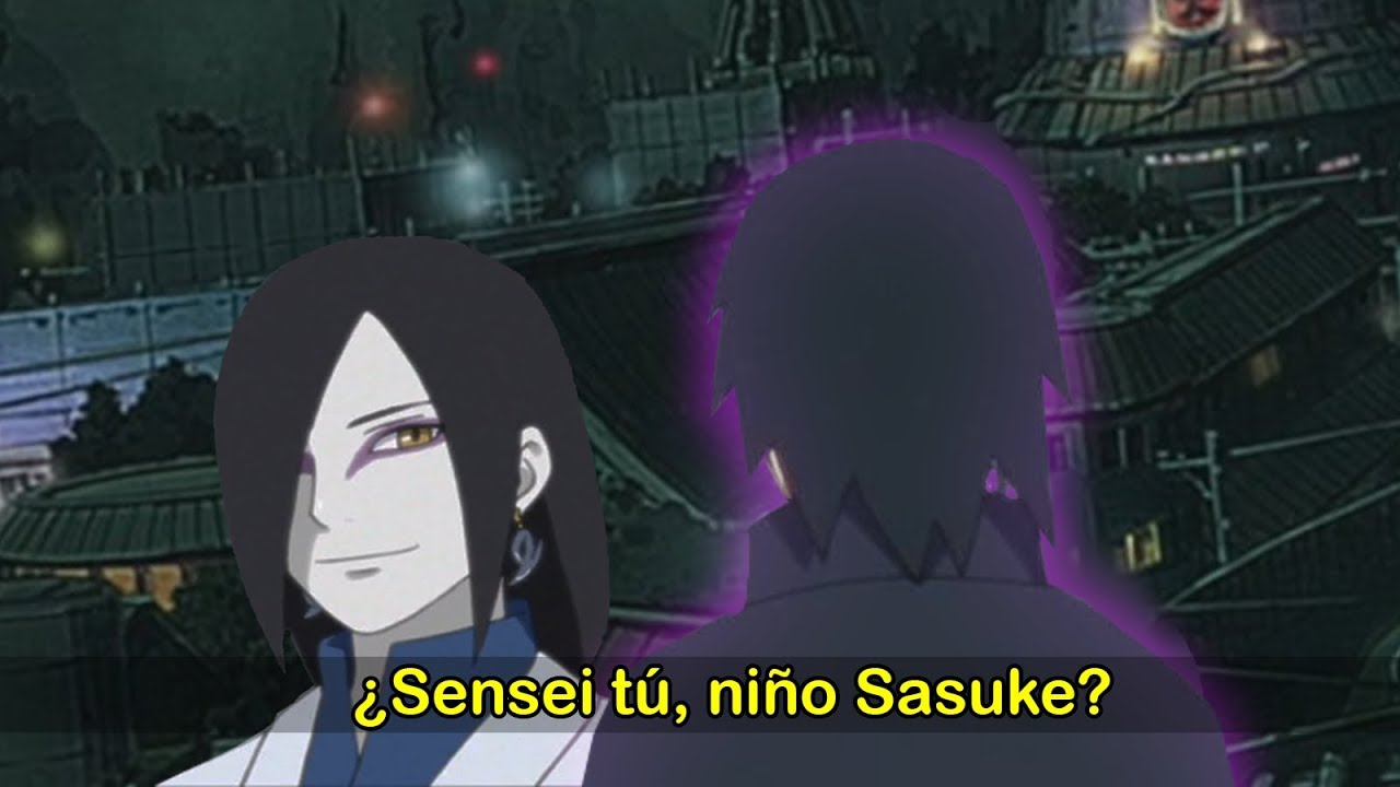 OROCHIMARU se entera que SASUKE UCHIHA es el sensei de MITSUKI - YouTube