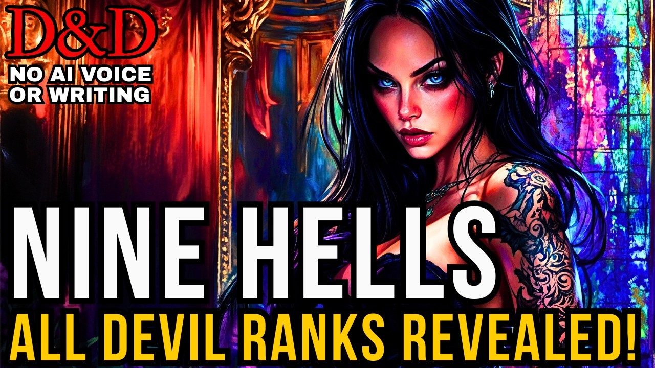 🔱 Nine Hells - Full Fiendish Heirarchy Detailed! - YouTube