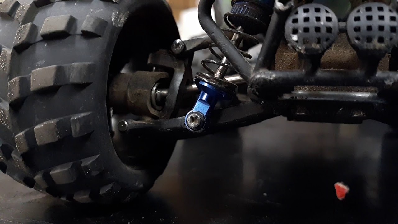 CV joints and steering concern for the Hbx rampage. - YouTube