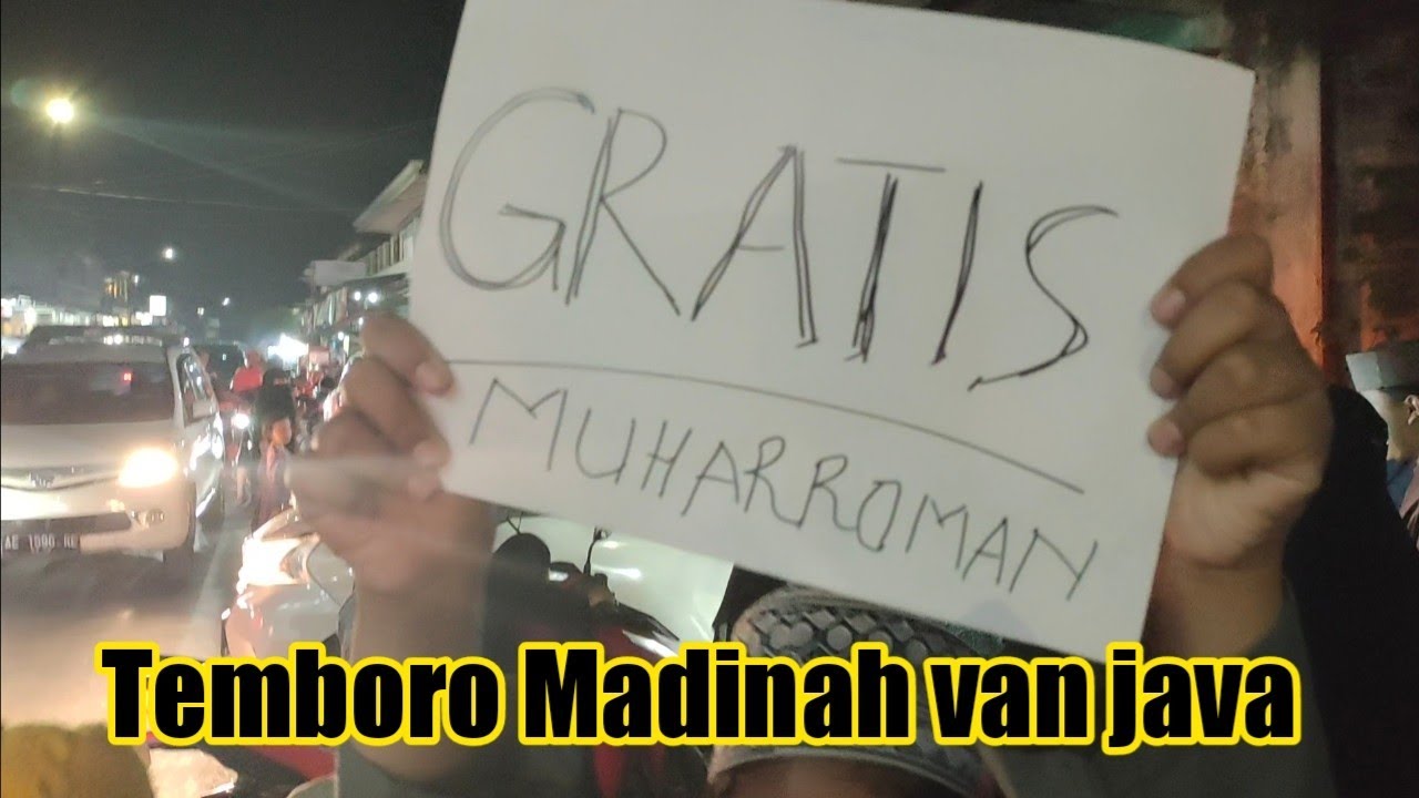 suasana 10 muharom di kampung Madinah van Java TEMBORO - YouTube