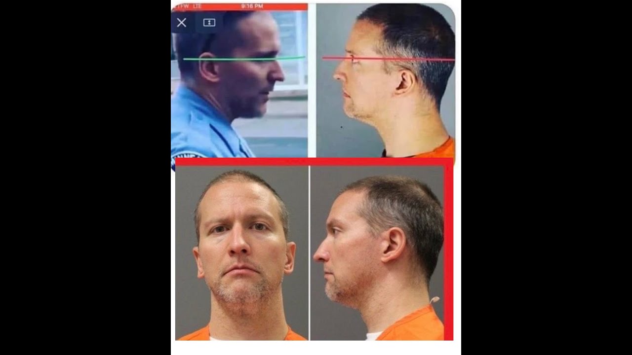 Derek Chauvin Mugshot | Are there Imposters? Photo Facial Analysis ...