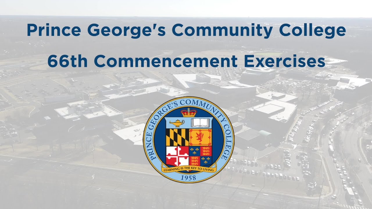 PGCC 66th Commencement Exercises (2025) - YouTube
