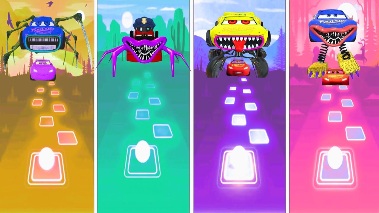 mc Queen Eater yellow 🆚MC QUEEN EATER Red 🆚MC QUEEN EATER spider🆚 MC ...