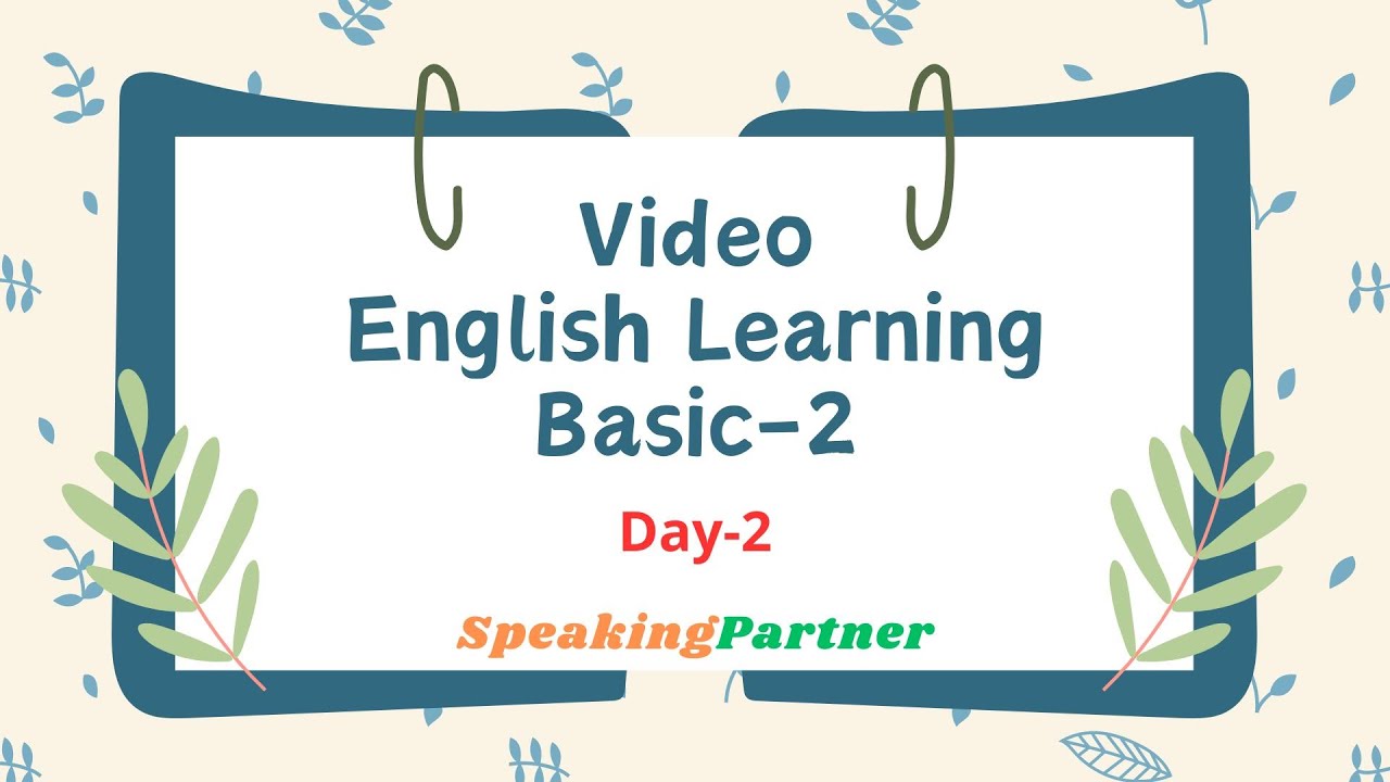 Day -2 In Basic 2 - YouTube