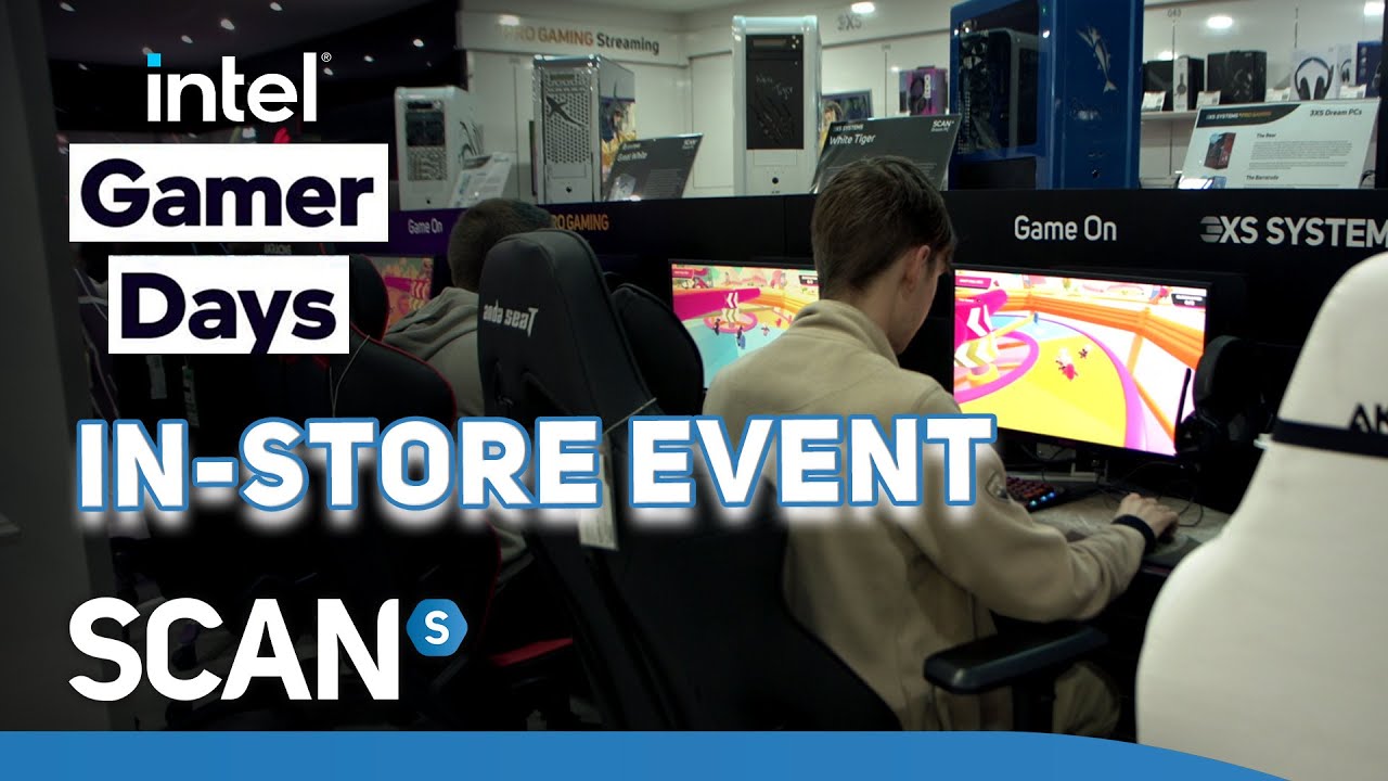 INTEL GAMER DAY 2023 - SCAN INSTORE EVENT- WERE YOU THERE? - YouTube