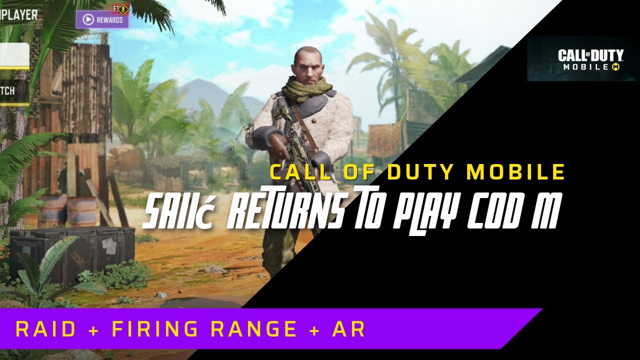 SAIIC RETURNS BACK TO CODM | MULTIPLAYER 10v10 | COD MOBILE Gameplay - YouTube