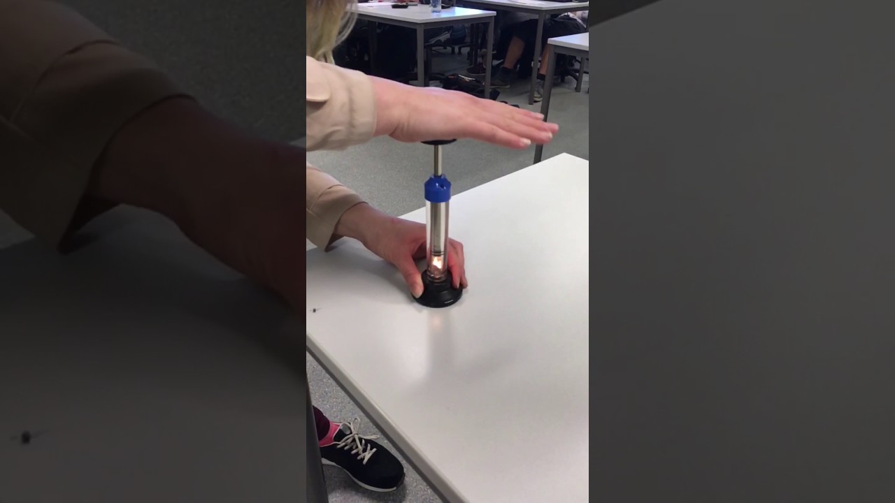 Adiabatisk fyrtøy HD - Hva skjer med bomullen? - YouTube