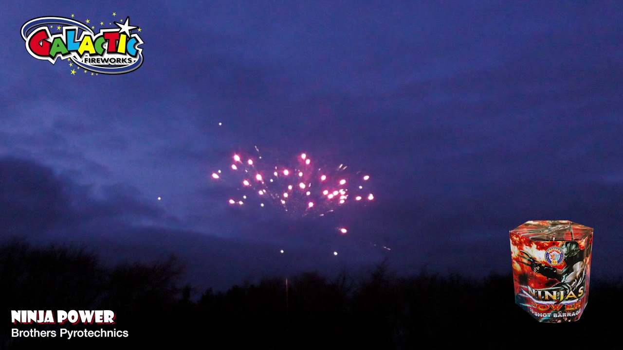 Ninja Power By Brothers Pyrotechnics Fireworks - From Galactic ...