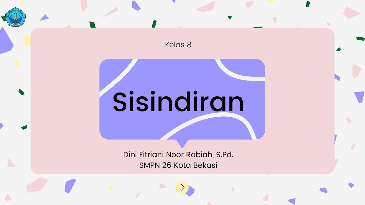 BAHASA SUNDA: SISINDIRAN - KELAS 8 - YouTube